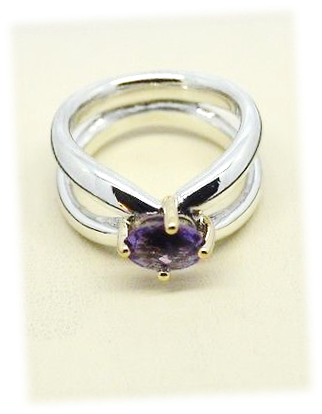 Pandora Amethyst Love Knot Ring - Size 6.5 – Repeat Love