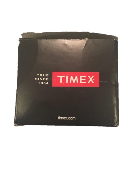 Timex Women's T2H341 Easy Reader Black Leather Strap Watch – Repeat Love